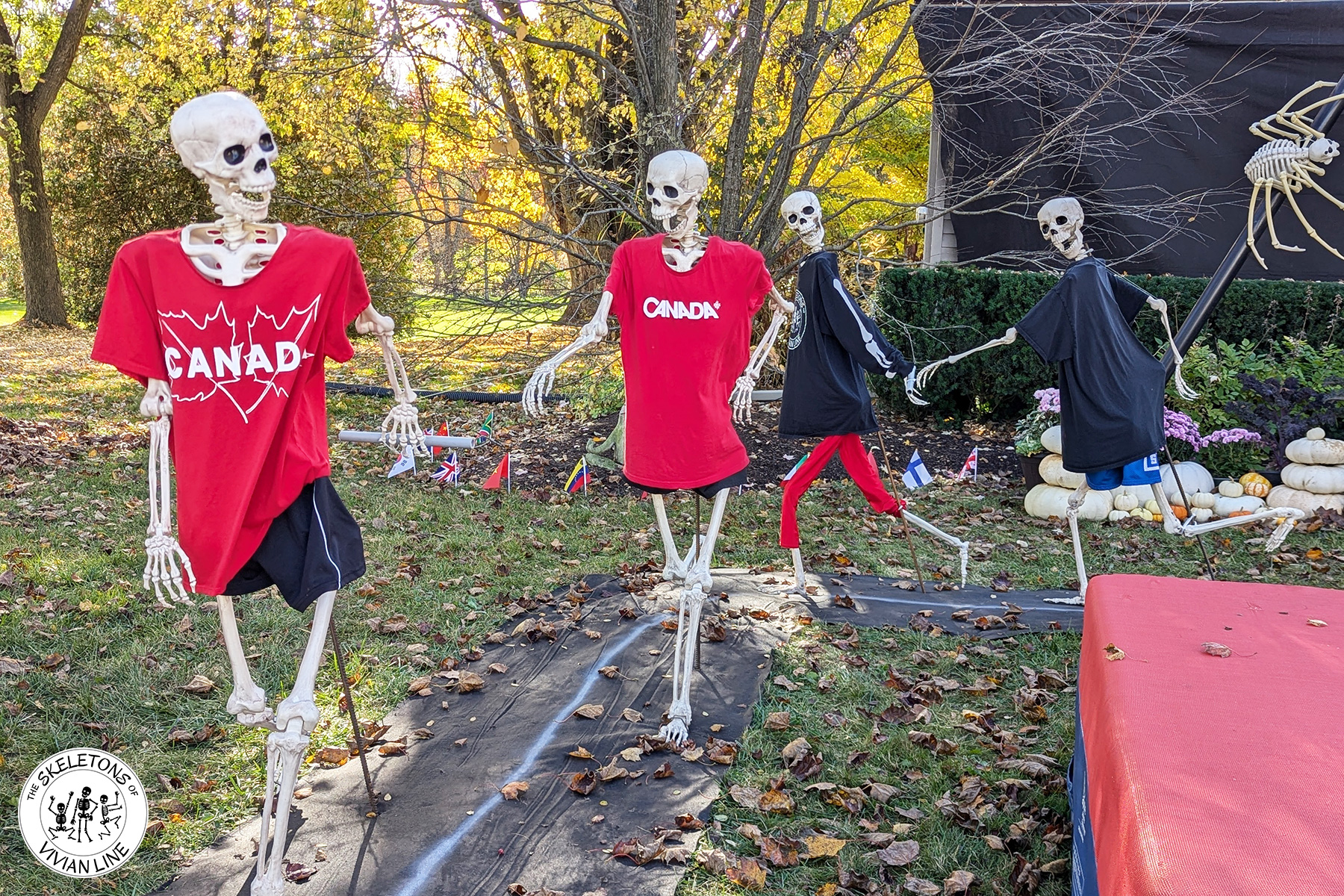 Day 8 - Death-cathlon Weekend!! - Skeletons of Vivian Line